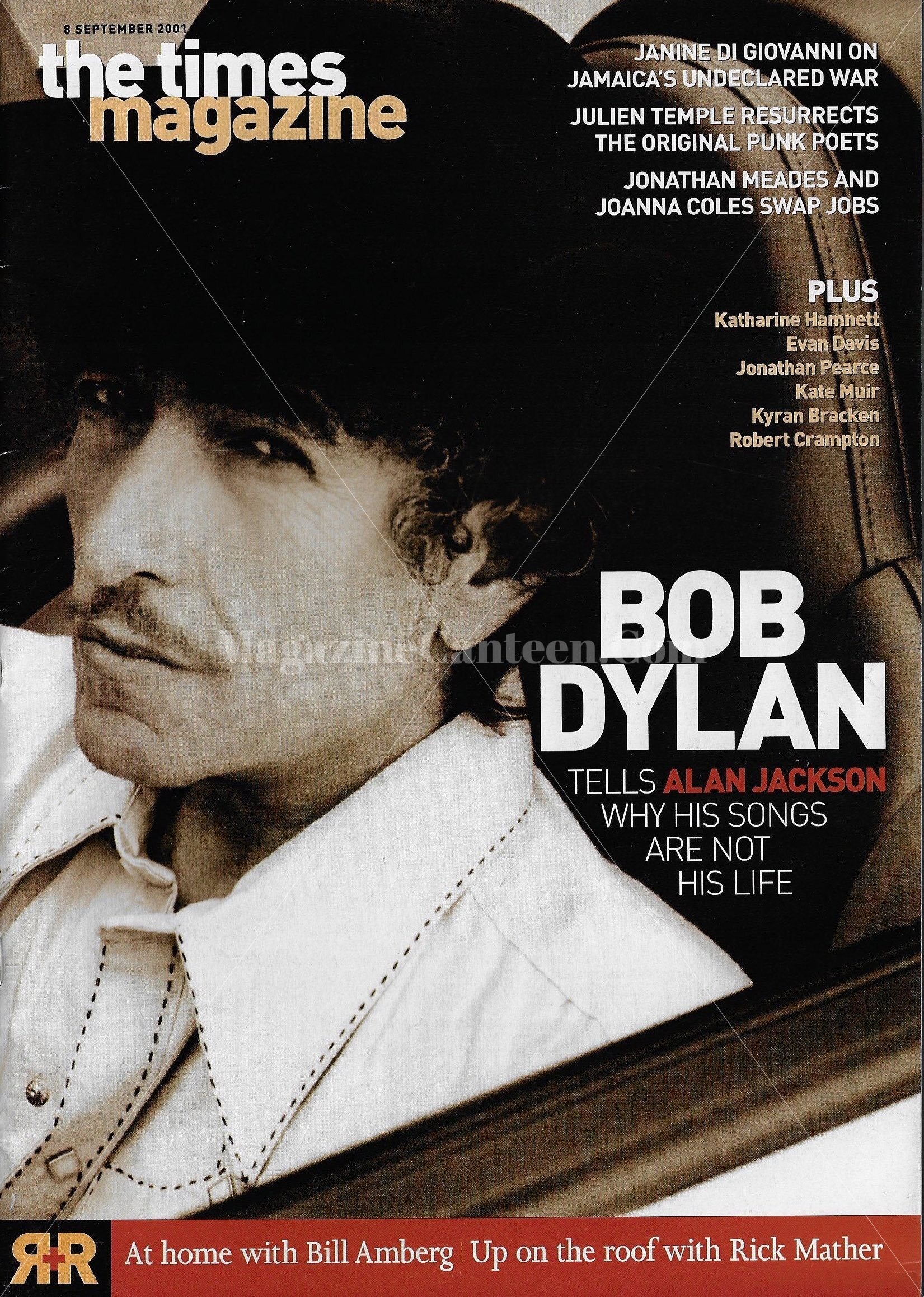 The Times Magazine - Bob Dylan – magazine canteen