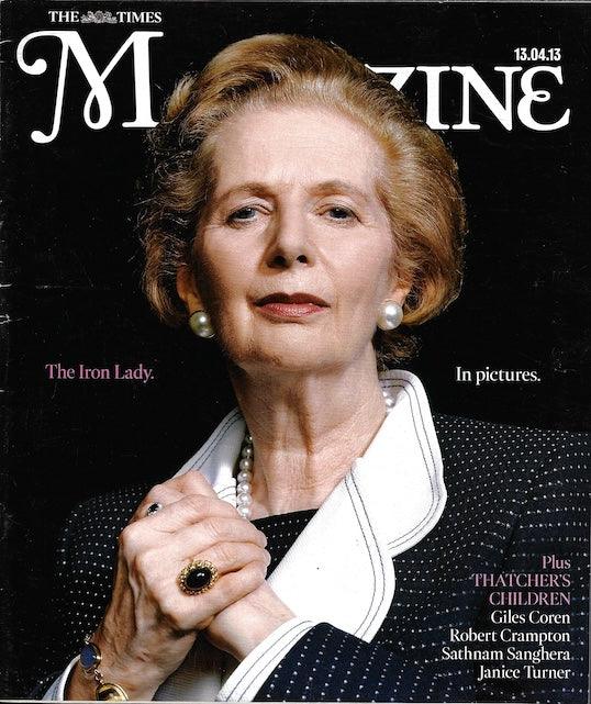 The Times Magazine - Margaret Thatcher – magazine canteen
