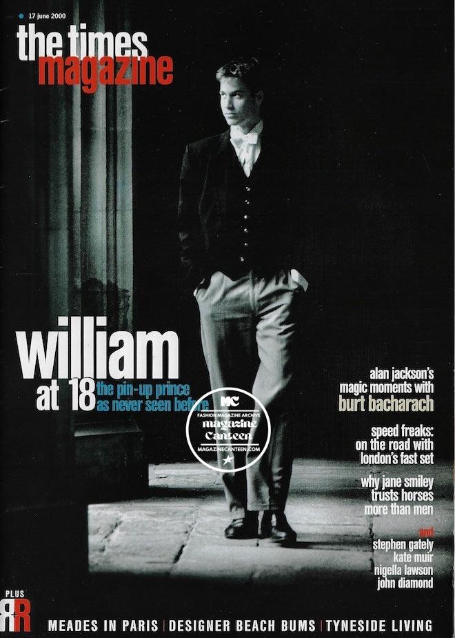 The Times Magazine - Prince William STEPHEN GATELY Burt Bacharach ...