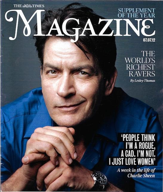 The Times Magazine - Charlie Sheen – magazine canteen