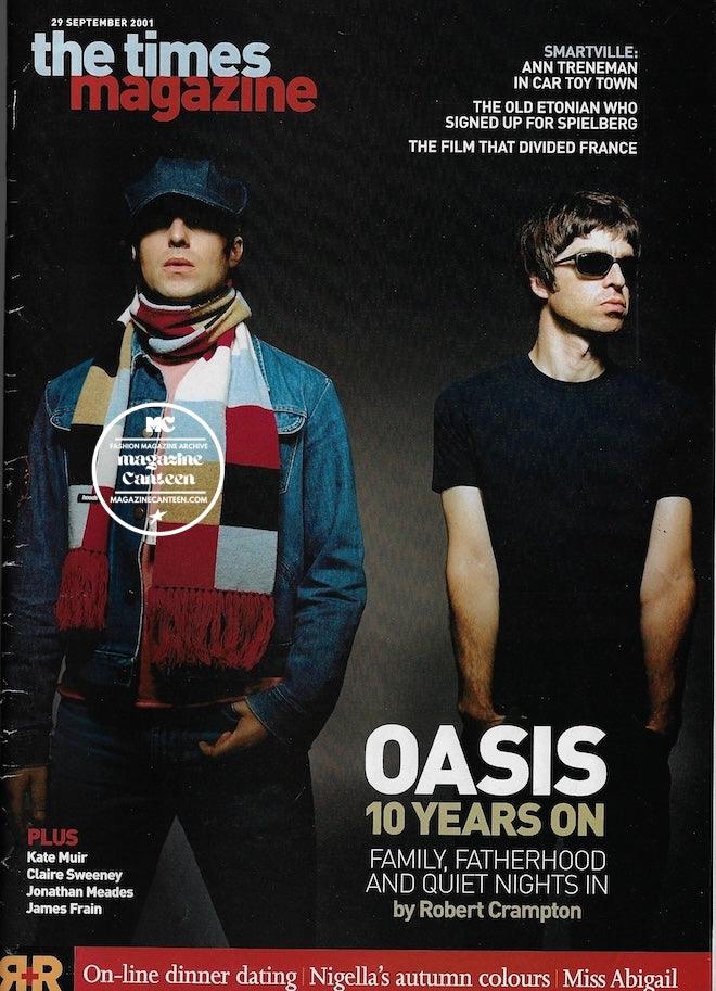 The Times Magazine - Oasis Liam & Noel Gallagher JAMES FRAIN – magazine ...