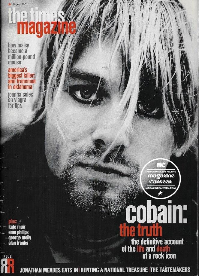 The Times Magazine - Kurt Cobain NIRVANA Emo Phillips – magazine canteen