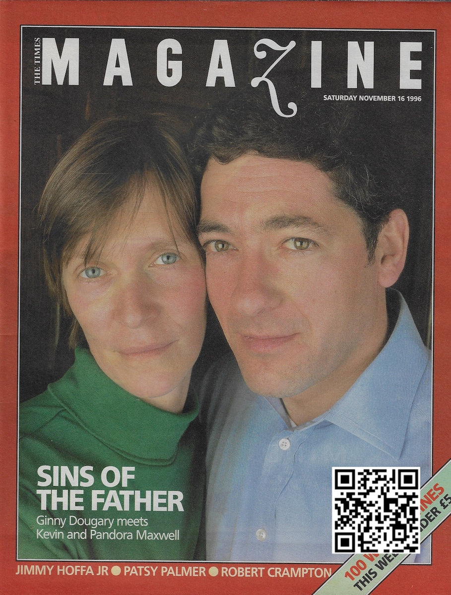 The Times Magazine - Kevin & Pandora Maxwell – magazine canteen