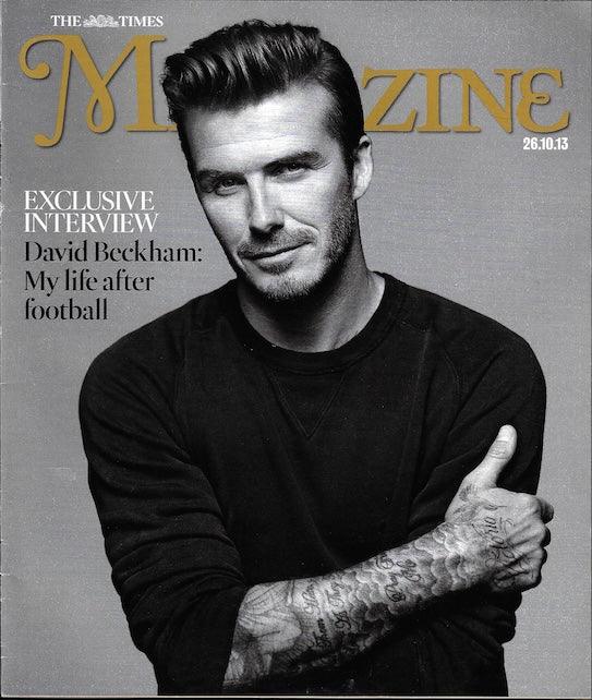 The Times Magazine - David Beckham Patsy Kensit Amanda de Cadenet ...