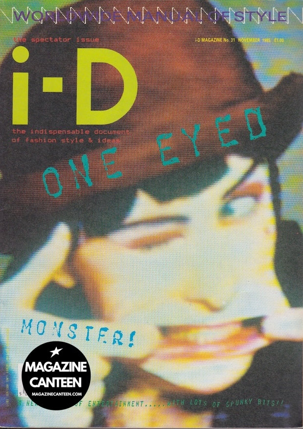 I-D Magazine 31 - Blair Booth 1985 – magazine canteen