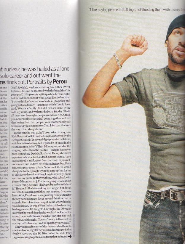 Guardian Magazine - Craig David – magazine canteen