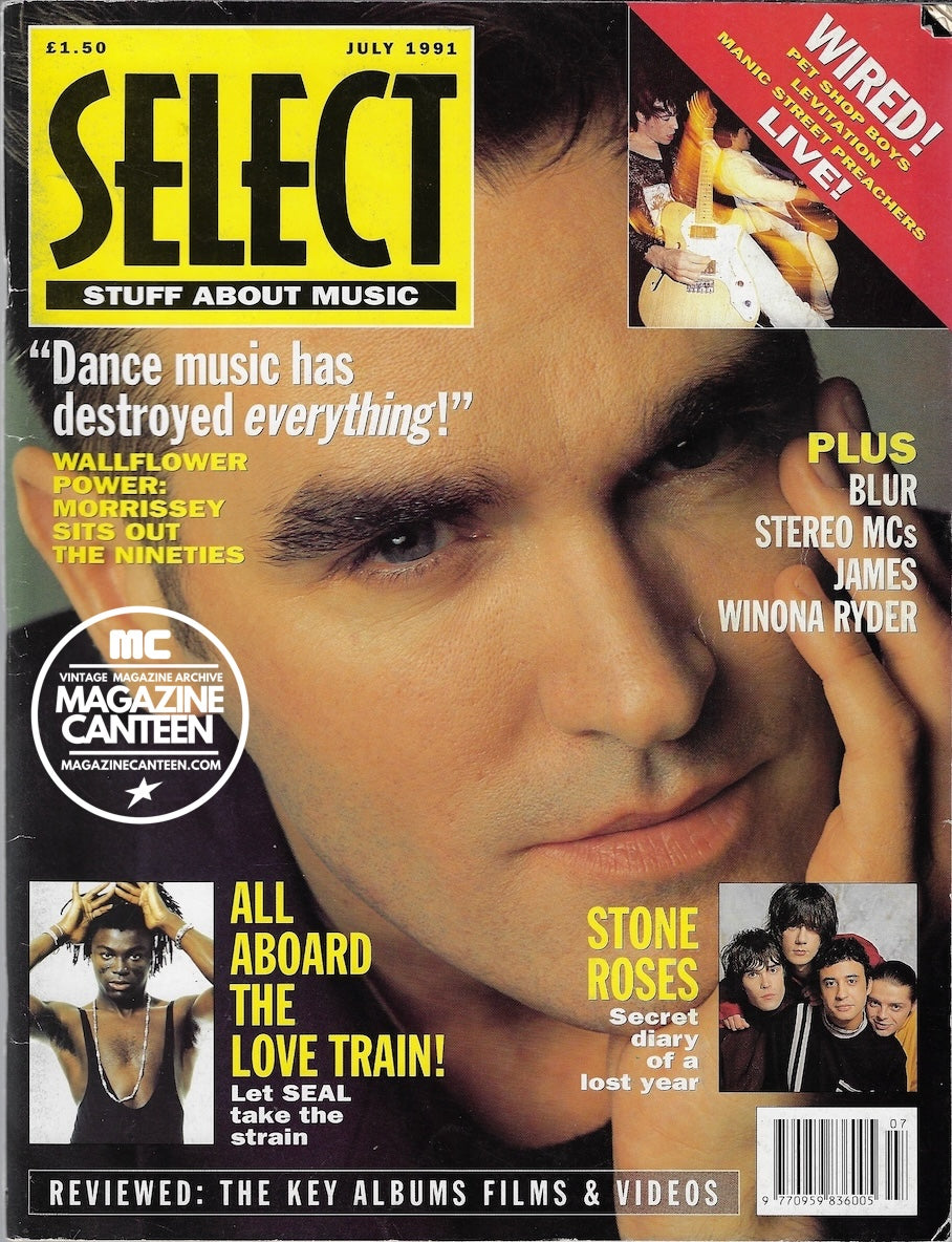 Select Magazine - Morrissey THE STONE ROSES Blur – magazine canteen