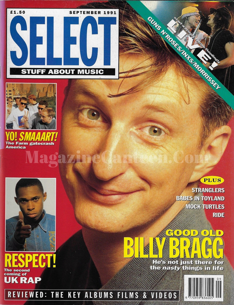 Select Magazine - Billy Bragg – magazine canteen