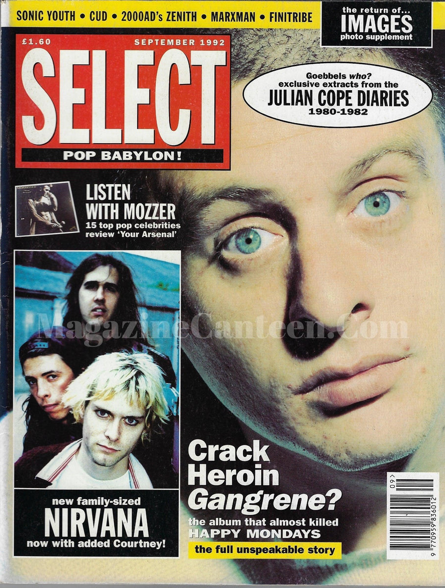 Select Magazine - Shaun Ryder – magazine canteen