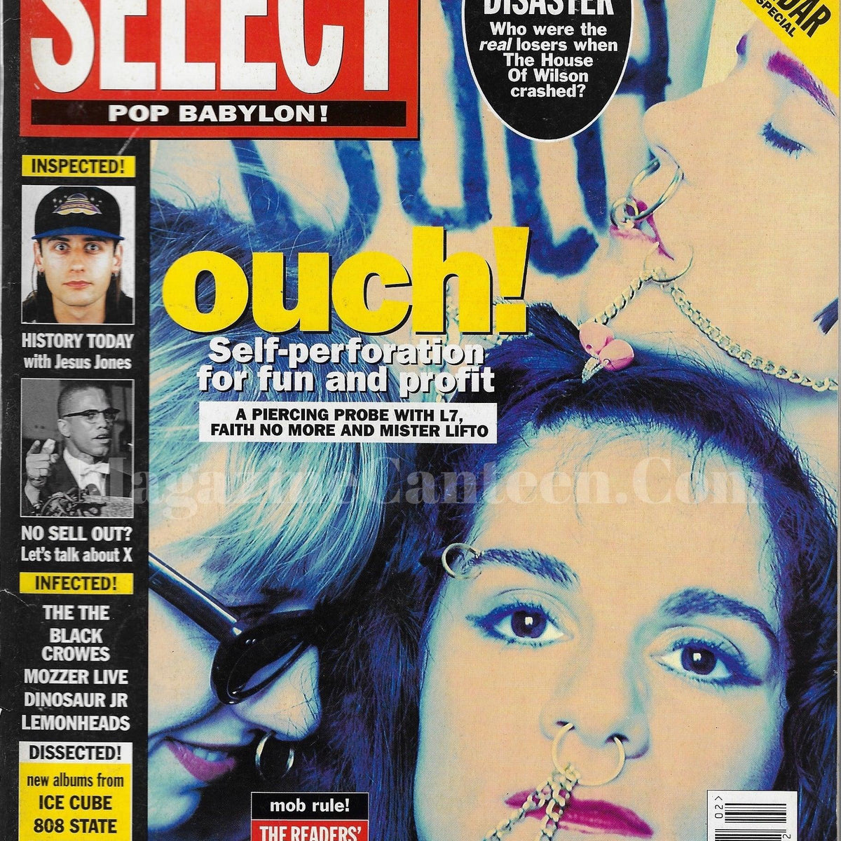 Select Magazine - L7 & Factory Records – magazine canteen