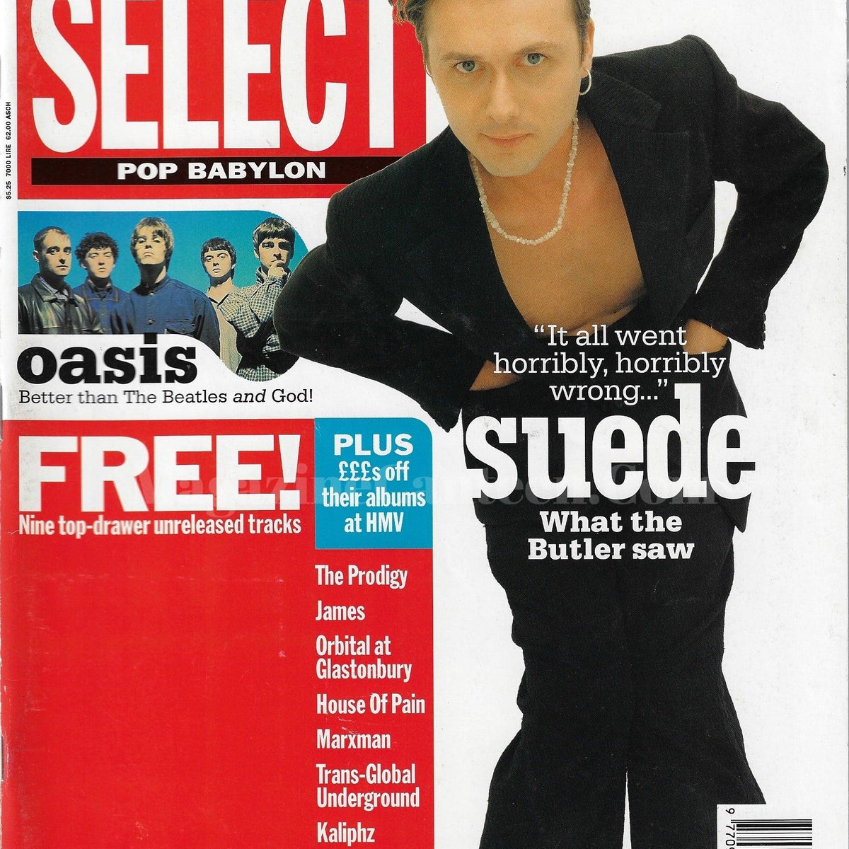 Select Magazine - Brett Anderson Suede – magazine canteen