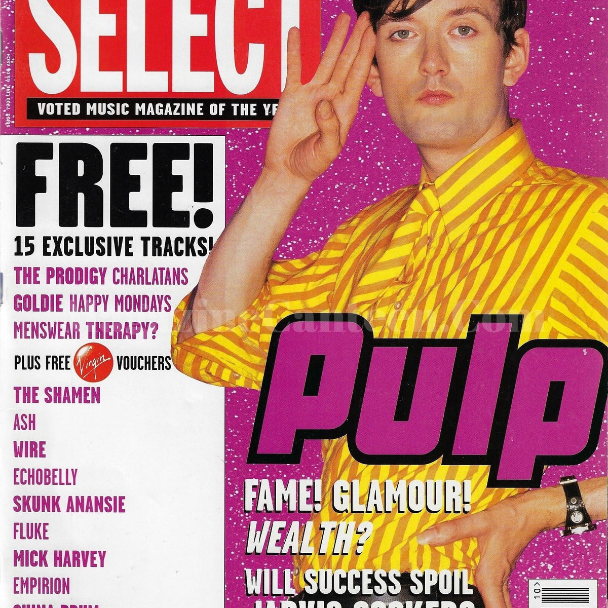 Select Magazine - Jarvis Cocker Pulp – magazine canteen