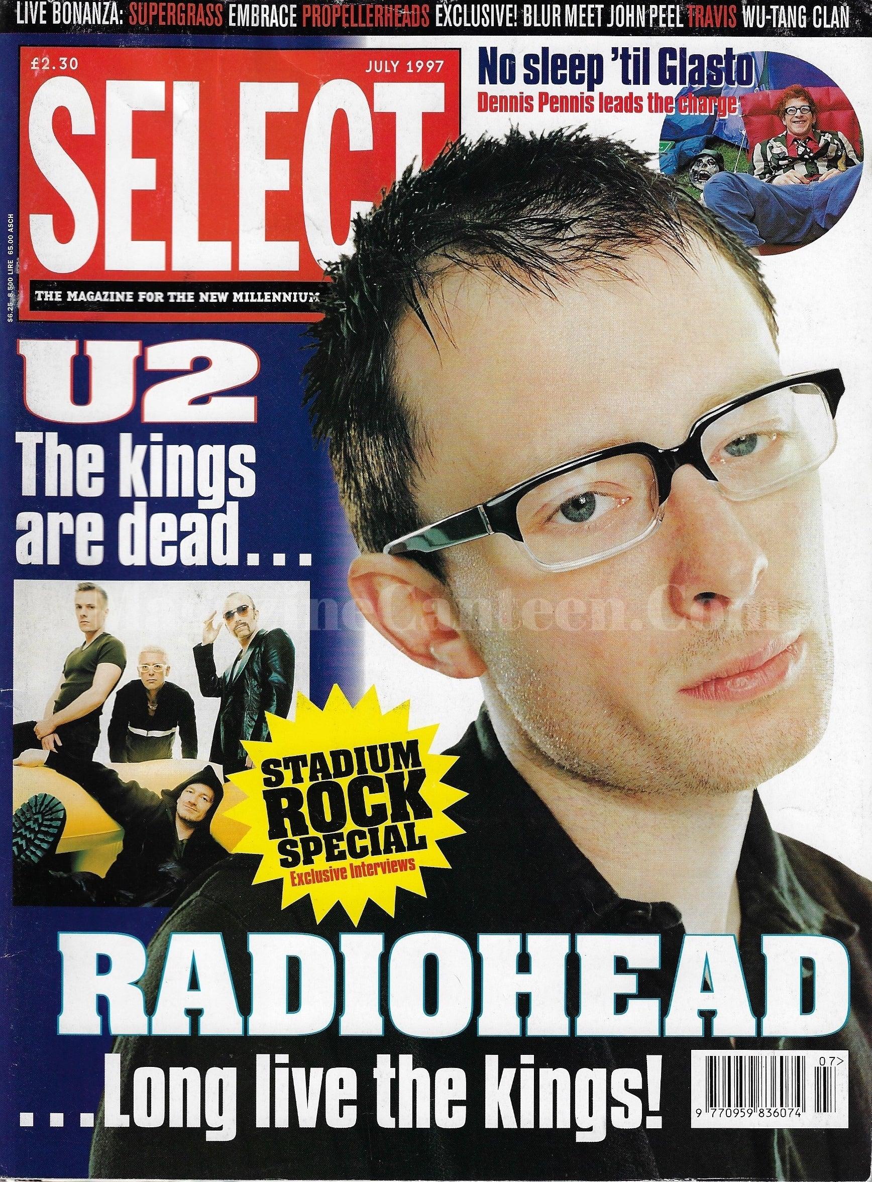 Select Magazine - Radiohead – magazine canteen