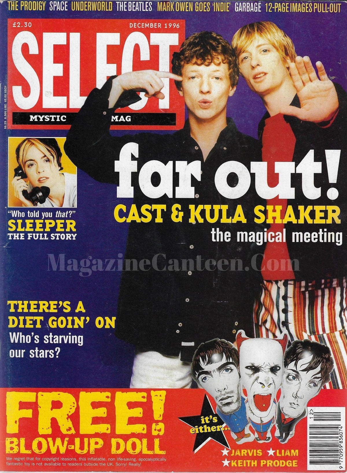 Select Magazine - Cast & Kula Shaker – magazine canteen