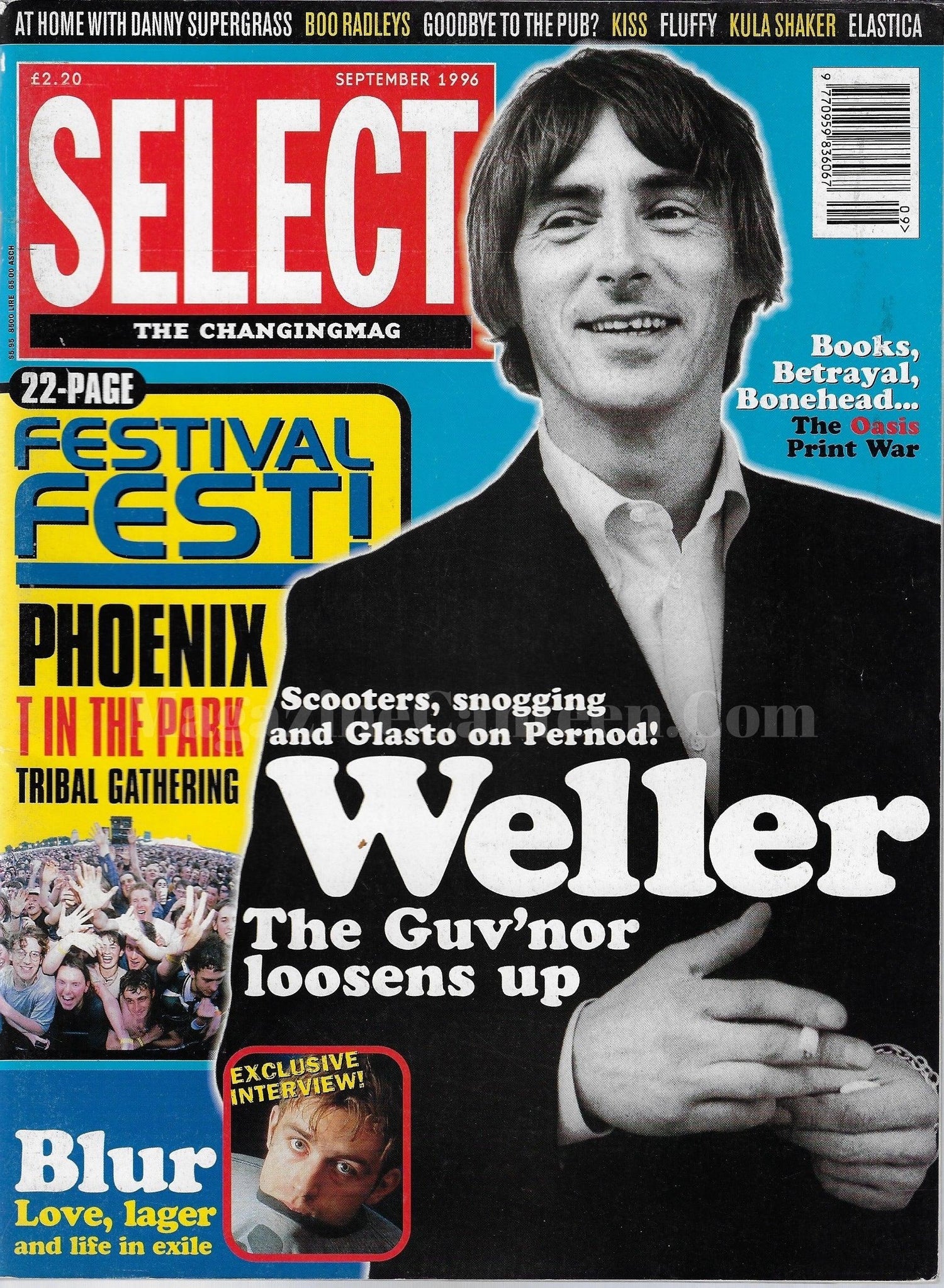 Select Magazine - Paul Weller – magazine canteen