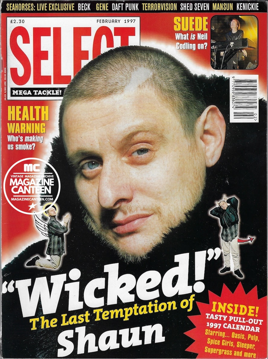 Select Magazine - Shaun Ryder SUEDE Gene – magazine canteen