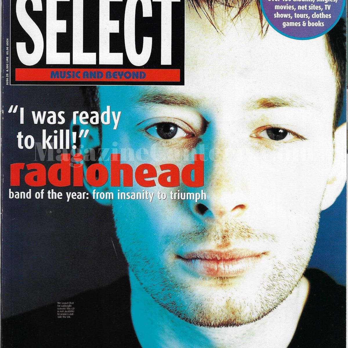 Select Magazine - Radiohead – magazine canteen