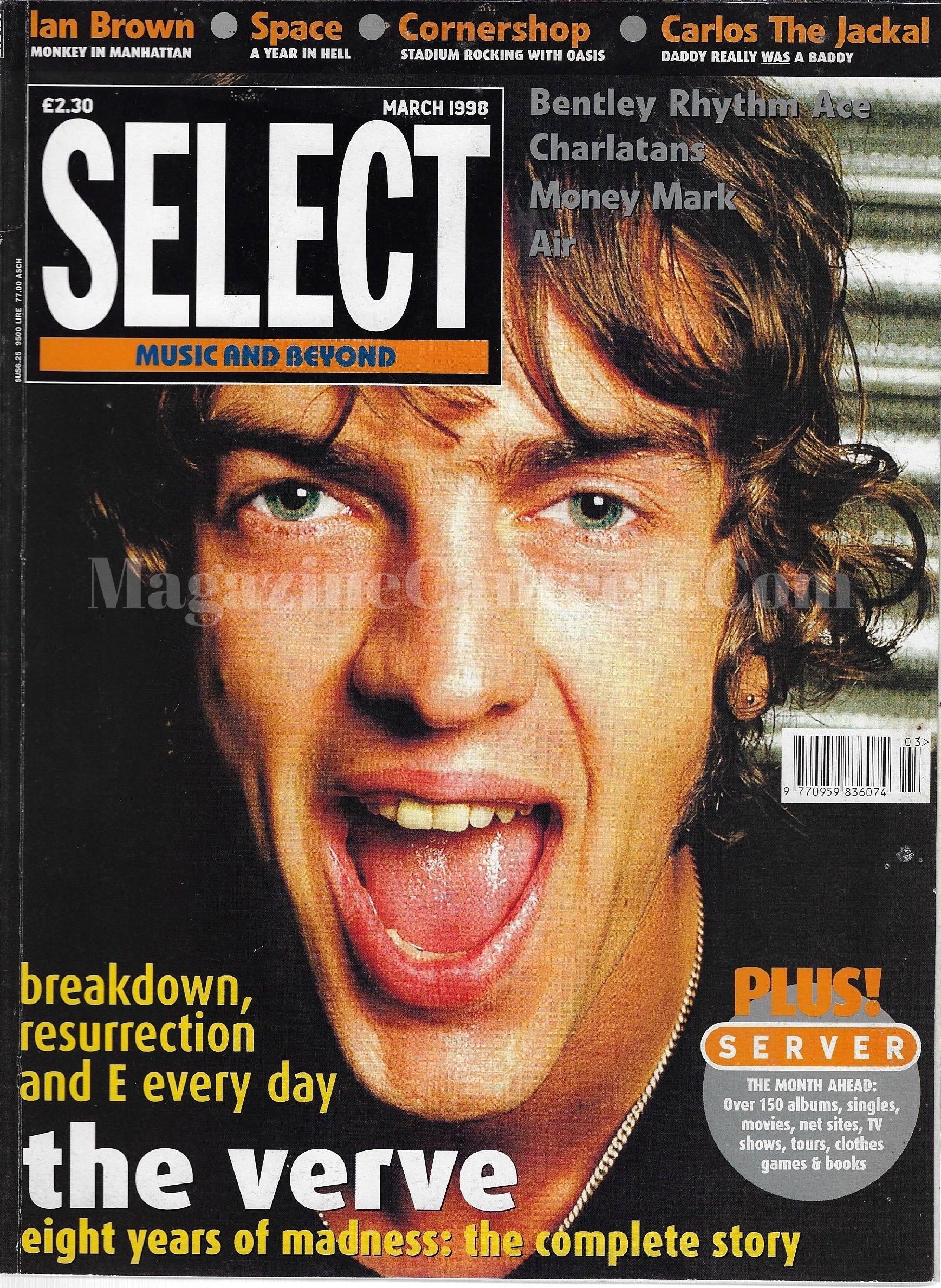 Select Magazine - Richard Ashcroft – magazine canteen
