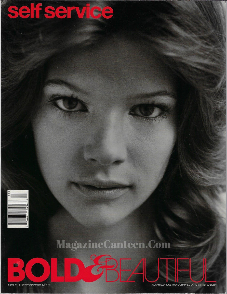 Self Service Magazine 18 - Susan Eldridge – magazine canteen