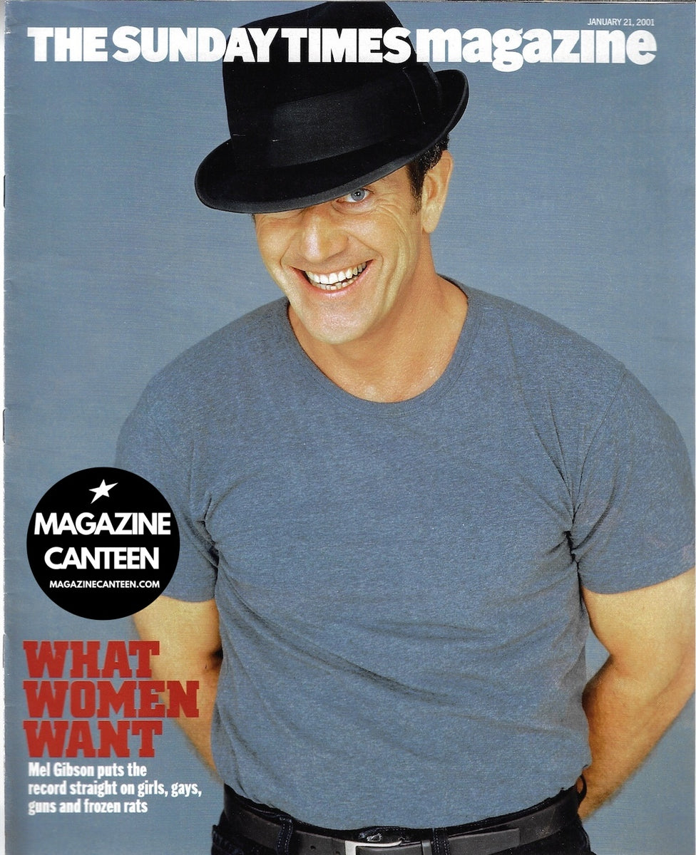 The Sunday Times Magazine - MEL GIBSON Bruce Dickinson IRON MAIDEN ...