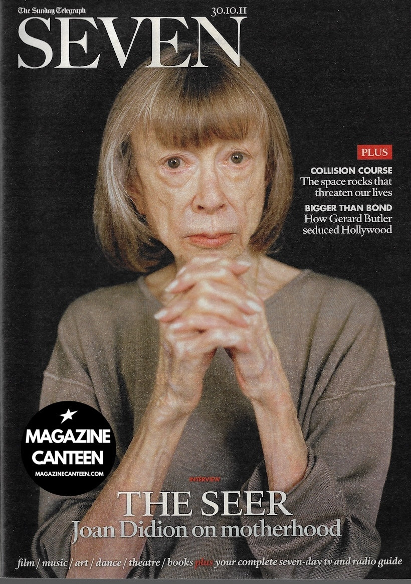 Seven Magazine - Joan Didion GERARD BUTLER – magazine canteen
