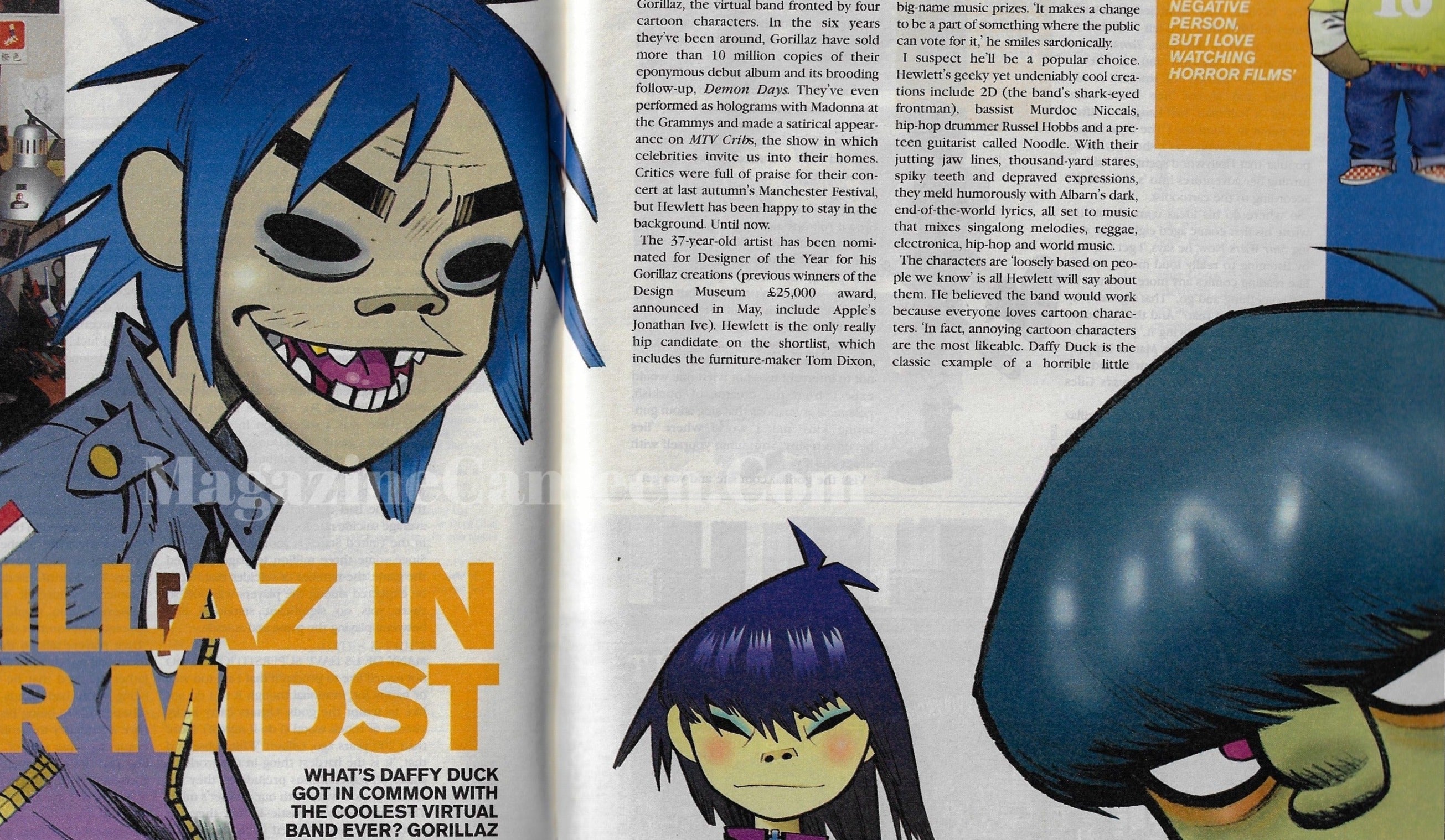 Seven Magazine - The Gorillaz – magazine canteen