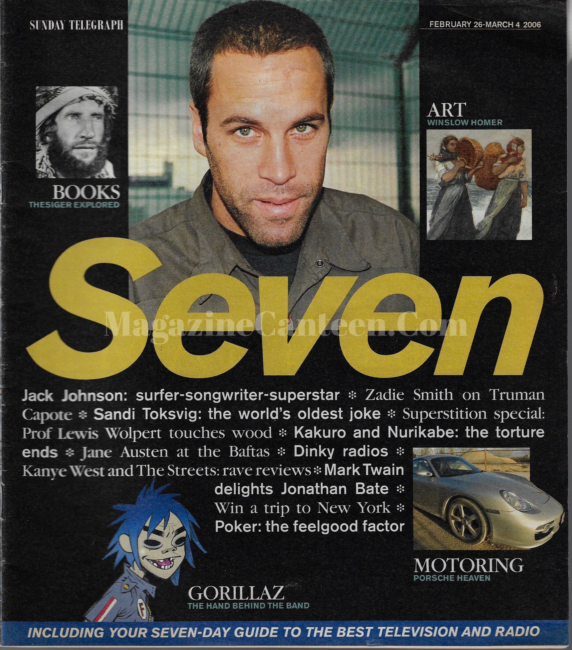 Seven Magazine - The Gorillaz – magazine canteen