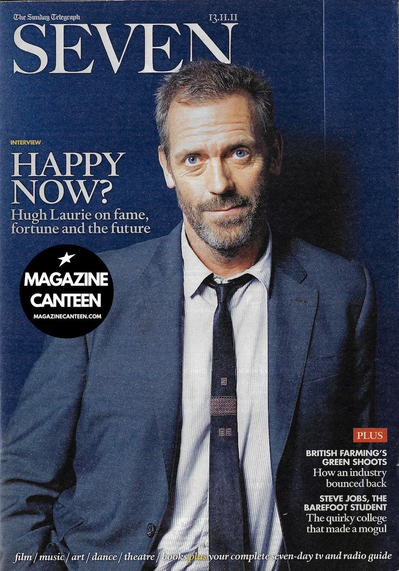 Seven Magazine - Hugh Laurie – magazine canteen