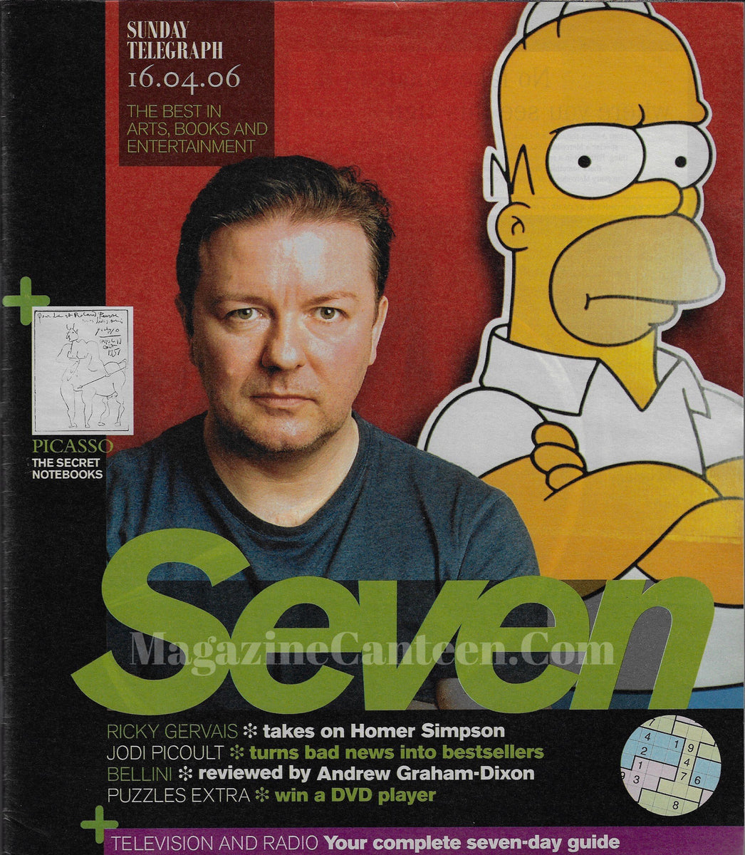 Seven Magazine - Ricky Gervais – magazine canteen