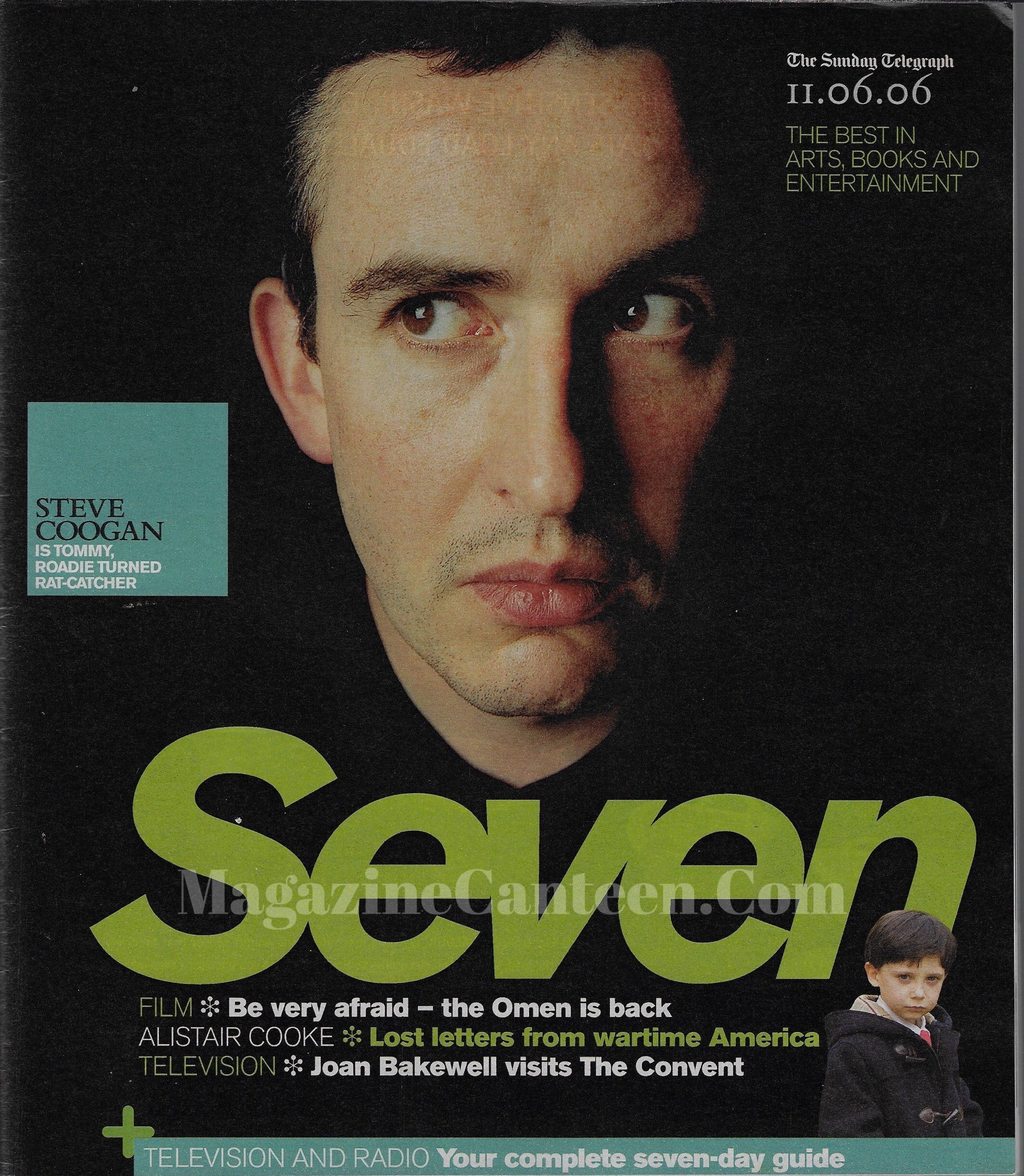 Seven Magazine - Steve Coogan – magazine canteen