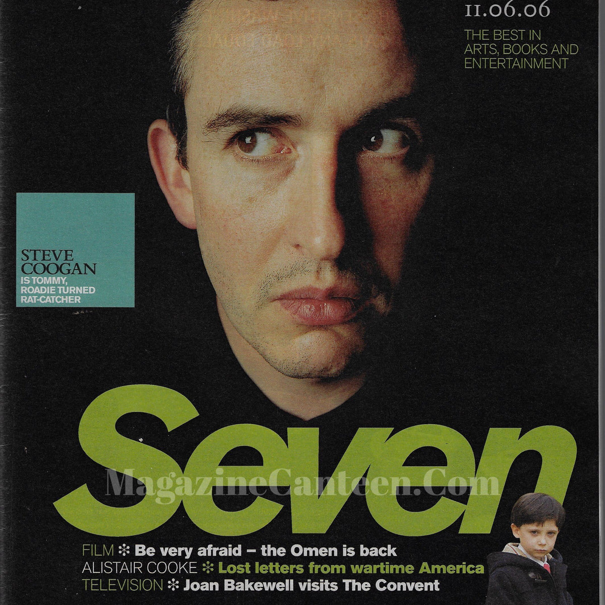 Seven Magazine - Steve Coogan – magazine canteen