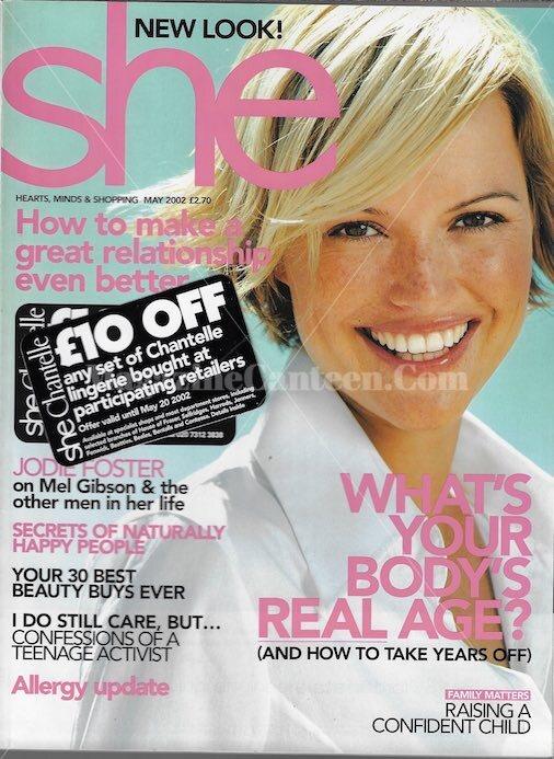 She Magazine - Jodie Foster Lisa Butcher – magazine canteen