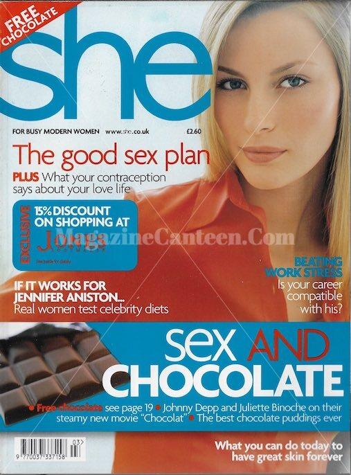 She Magazine - Juliette Binoche Benjamin Bratt – magazine canteen