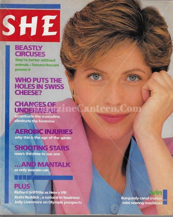 She Magazine - Tamara Hassini Richard Griffiths – magazine canteen