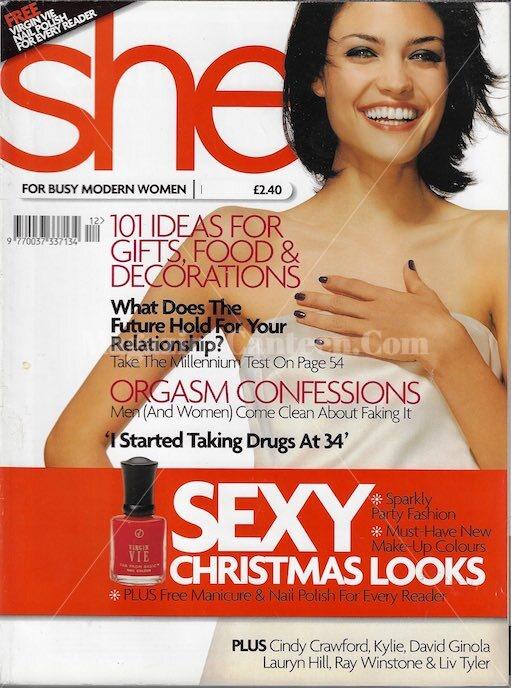 She Magazine - Ray Winstone Michelle Collins – magazine canteen