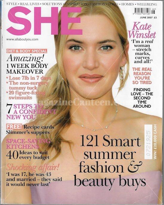 She Magazine - Kate Winslet – magazine canteen