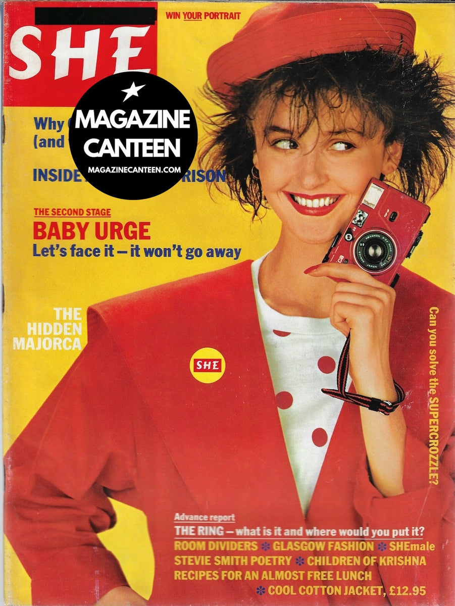 She Magazine - Loretta Scott ASKHAM PRISON Chas N Dave – magazine canteen