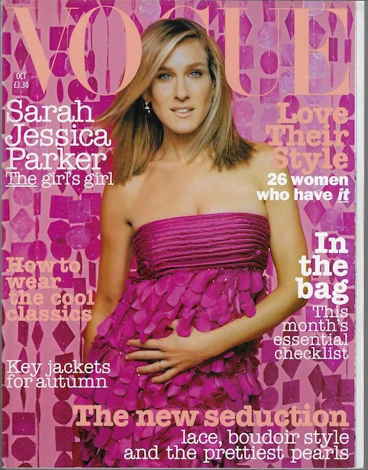 Vogue Magazine October 2003 - Sarah Jessica Parker – magazine canteen