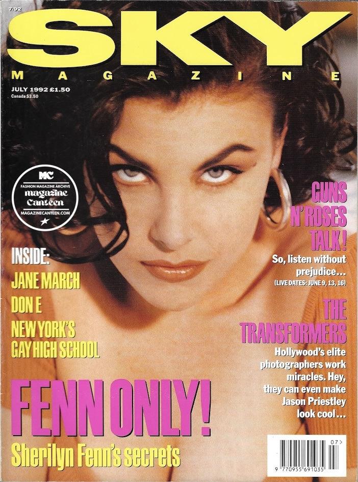 Sky Magazine - Sherilyn Fenn Guns N Roses Jane March – magazine canteen