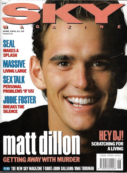 Sky Magazine - Matt Dillon Massive Attack Juergen Teller – magazine canteen