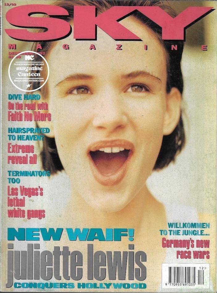 Sky Magazine - Juliette Lewis Kate Moss Faith No More – magazine canteen