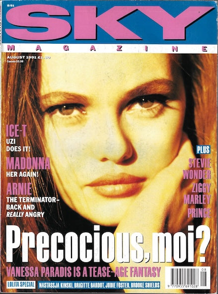 Sky Magazine - Vanessa Paradis Madonna Blur Ice-T – magazine canteen