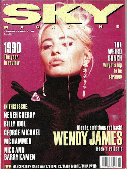 Sky Magazine - Wendy James Barry Nick Kamen Kathy Lloyd – magazine canteen