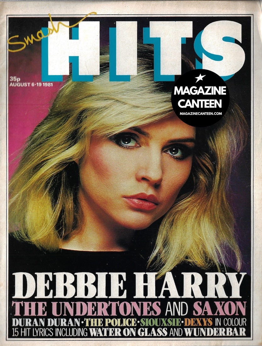 Smash Hits Magazine - Blondie SAXON Debbie Harry – magazine canteen
