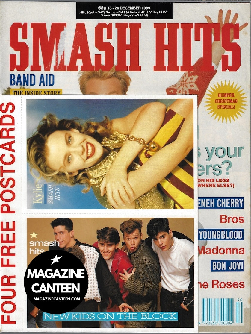 Smash Hits Magazine - Jason Donovan THE STONE ROSES Neneh Cherry ...