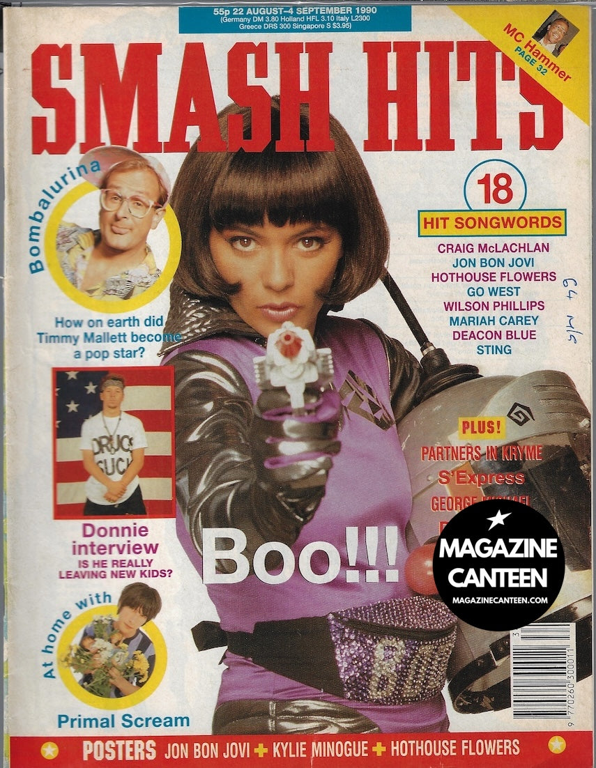 Smash Hits Magazine - Betty Boo PRIMAL SCREAM Timmy Mallett – magazine ...