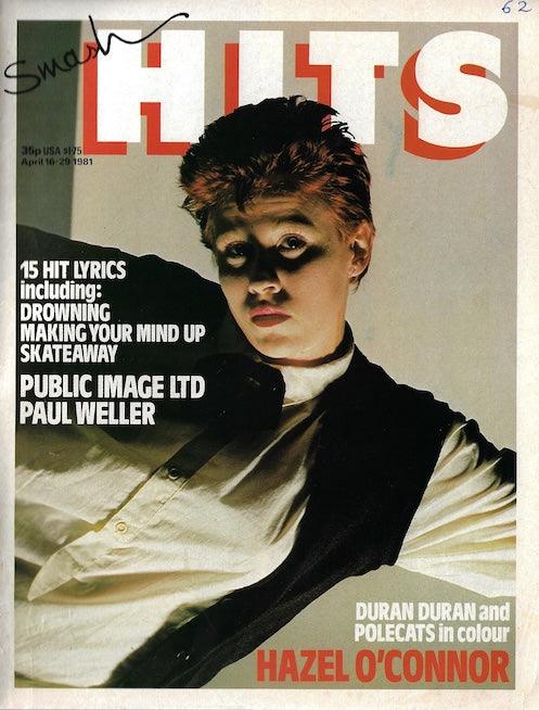 Smash Hits Magazine - Hazel O'Connor PAUL WELLER John Lydon – magazine ...
