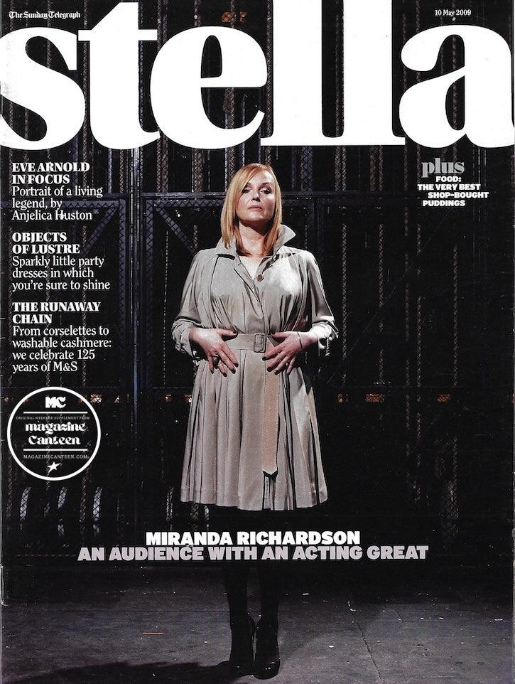 Stella Magazine - Miranda Richardson – magazine canteen