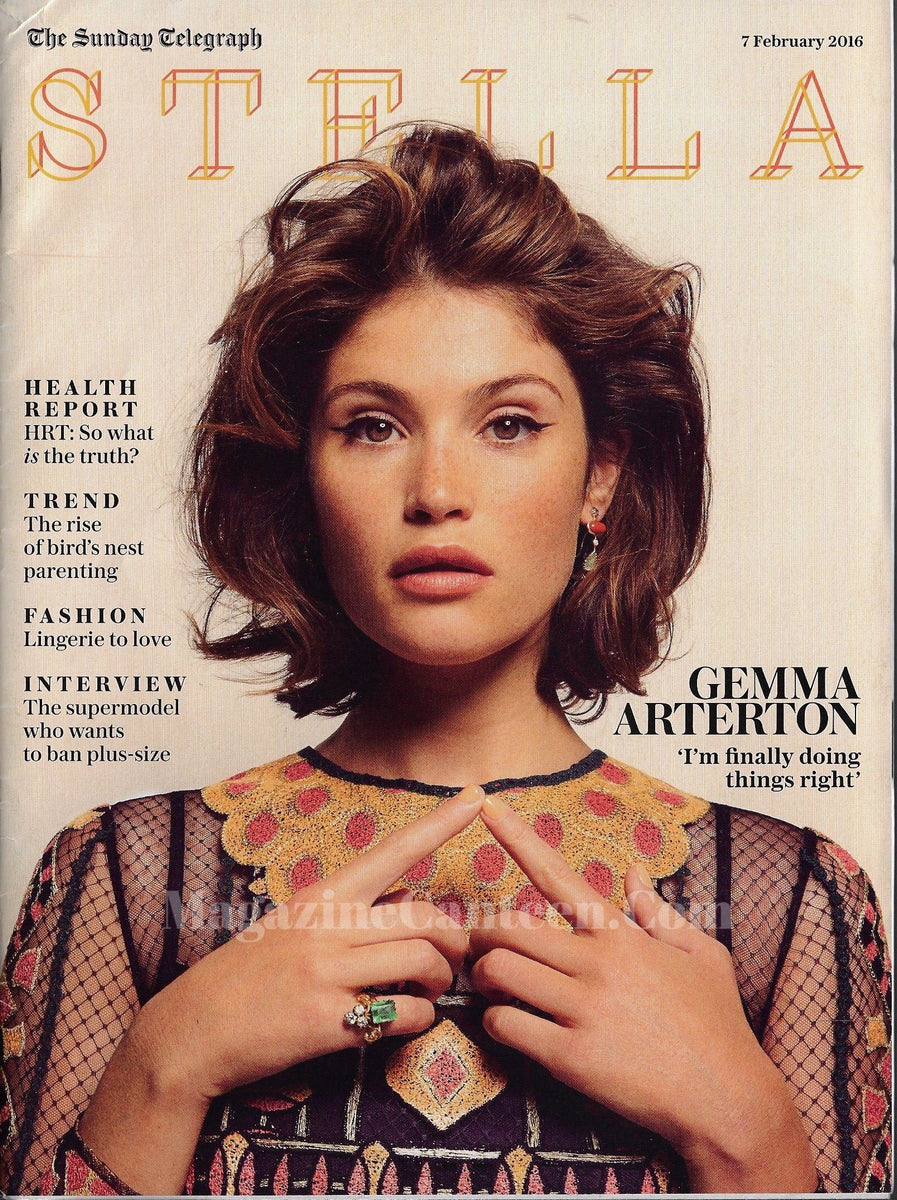 Stella Magazine - Gemma Arterton – magazine canteen