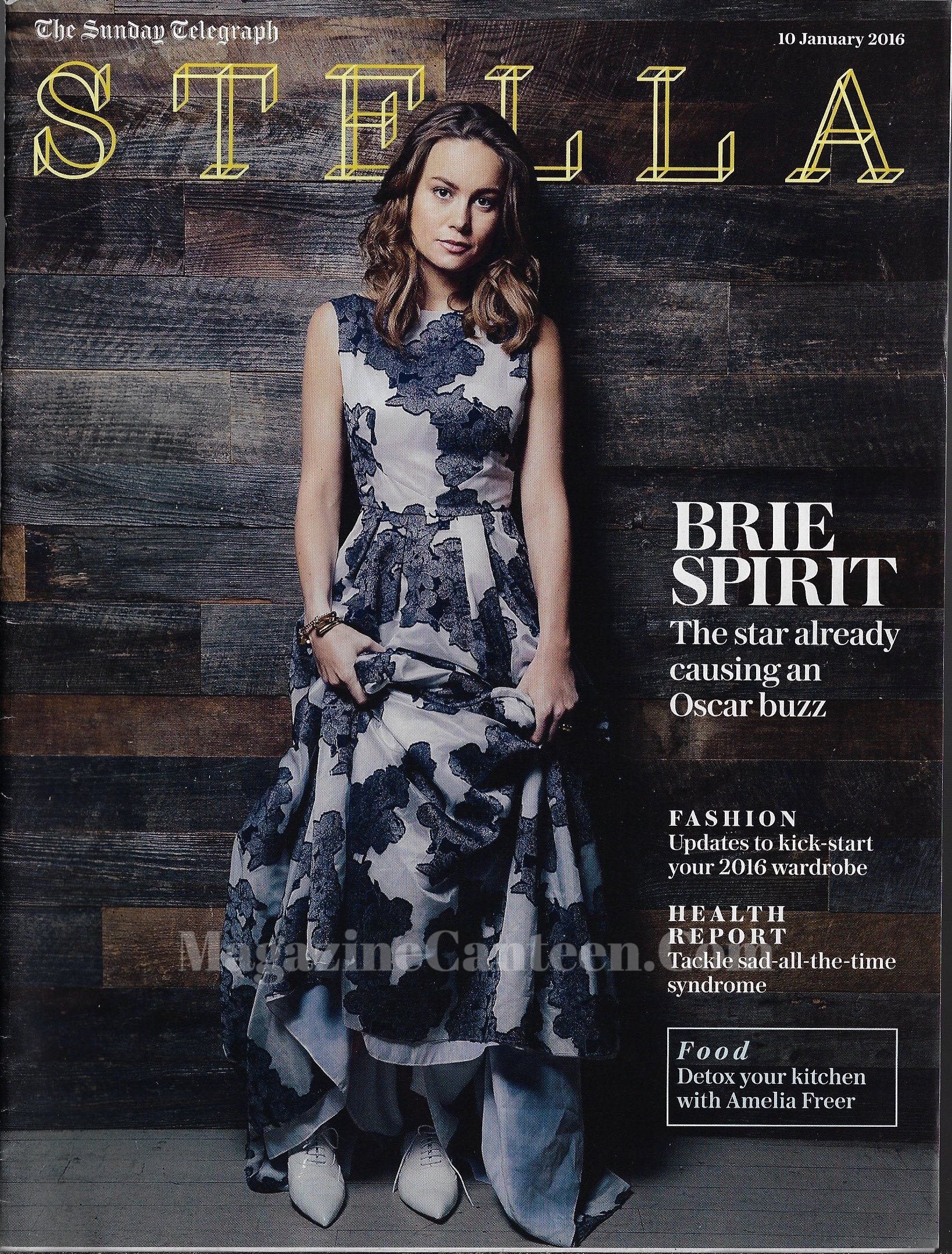 Stella Magazine - Brie Larson – magazine canteen